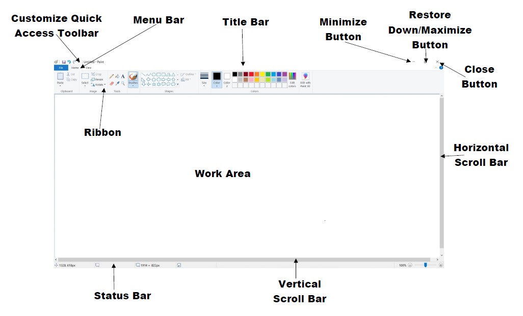 Microsoft Paint Tutorial - JOBS MATER